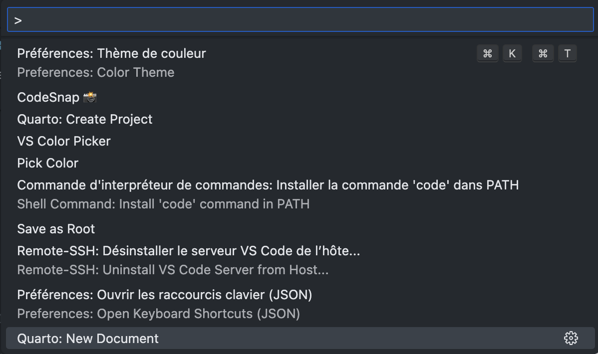 slides - VSCode pour faire du : une (R)évolution
